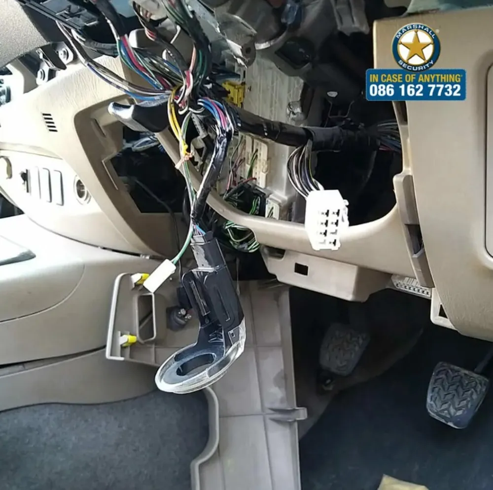 Motorist’s vehicle found damaged, stripped, fitted with false number ...