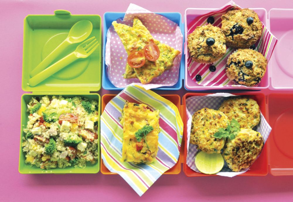 Liven up that lunch box - recipes