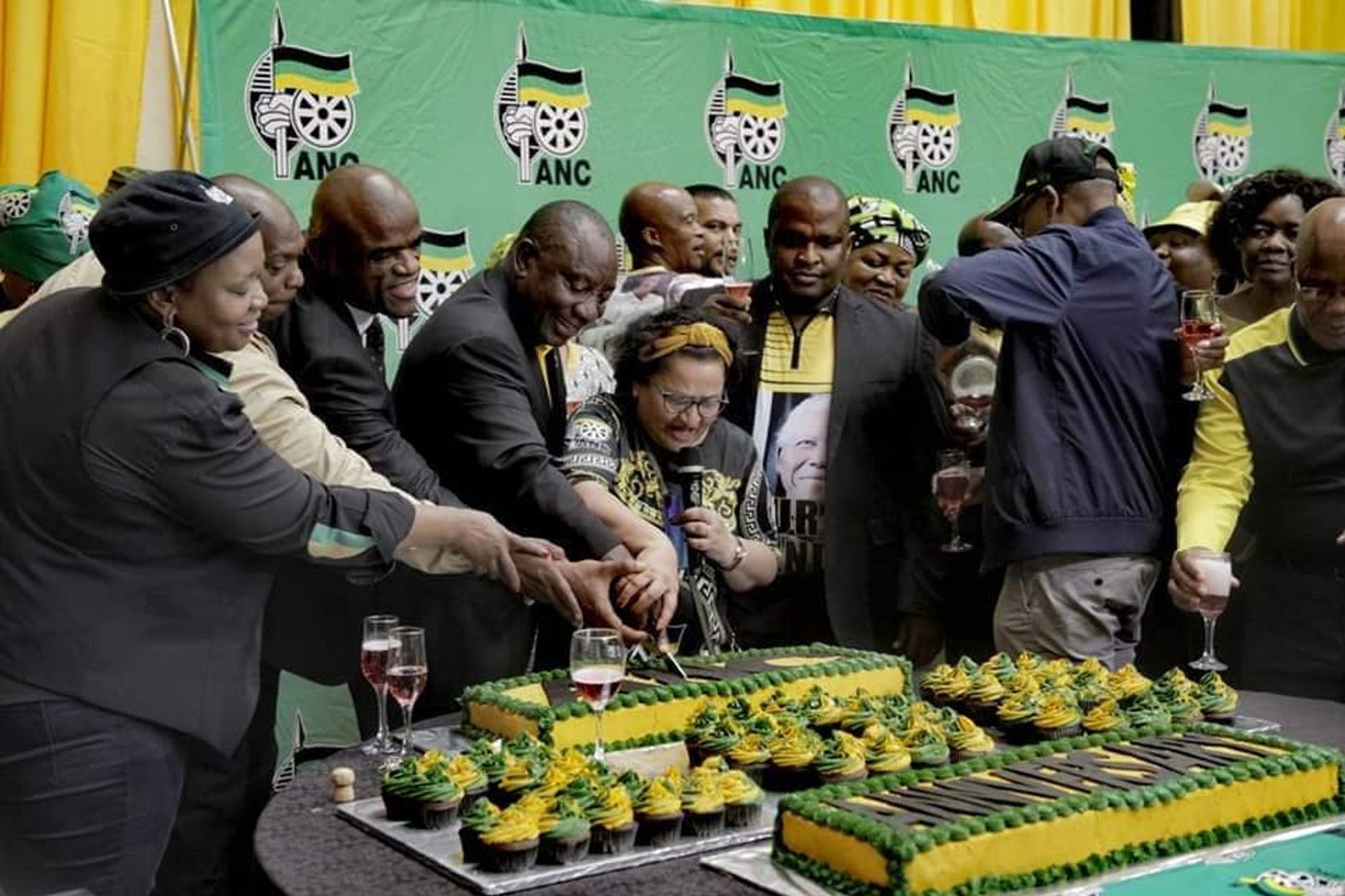 Once again, the ANC birthday cakes were an eyesore