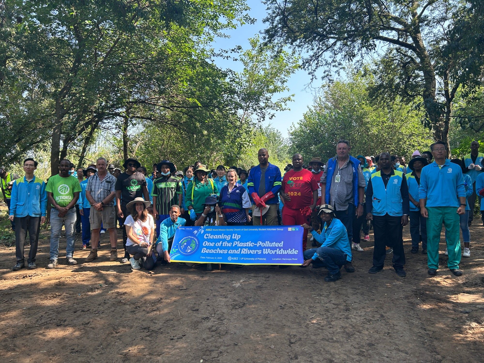 ASEZ leads major clean-up of polluted Hennops River in global ...