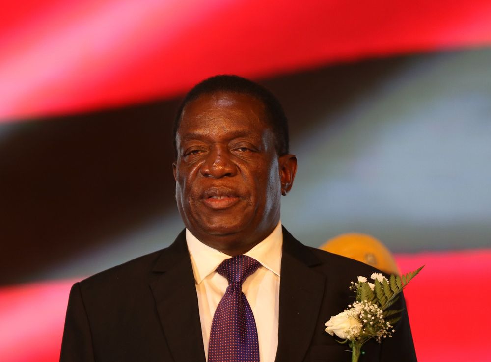 Mnangagwa says Zimbabwe 'moved on' from Mugabe era