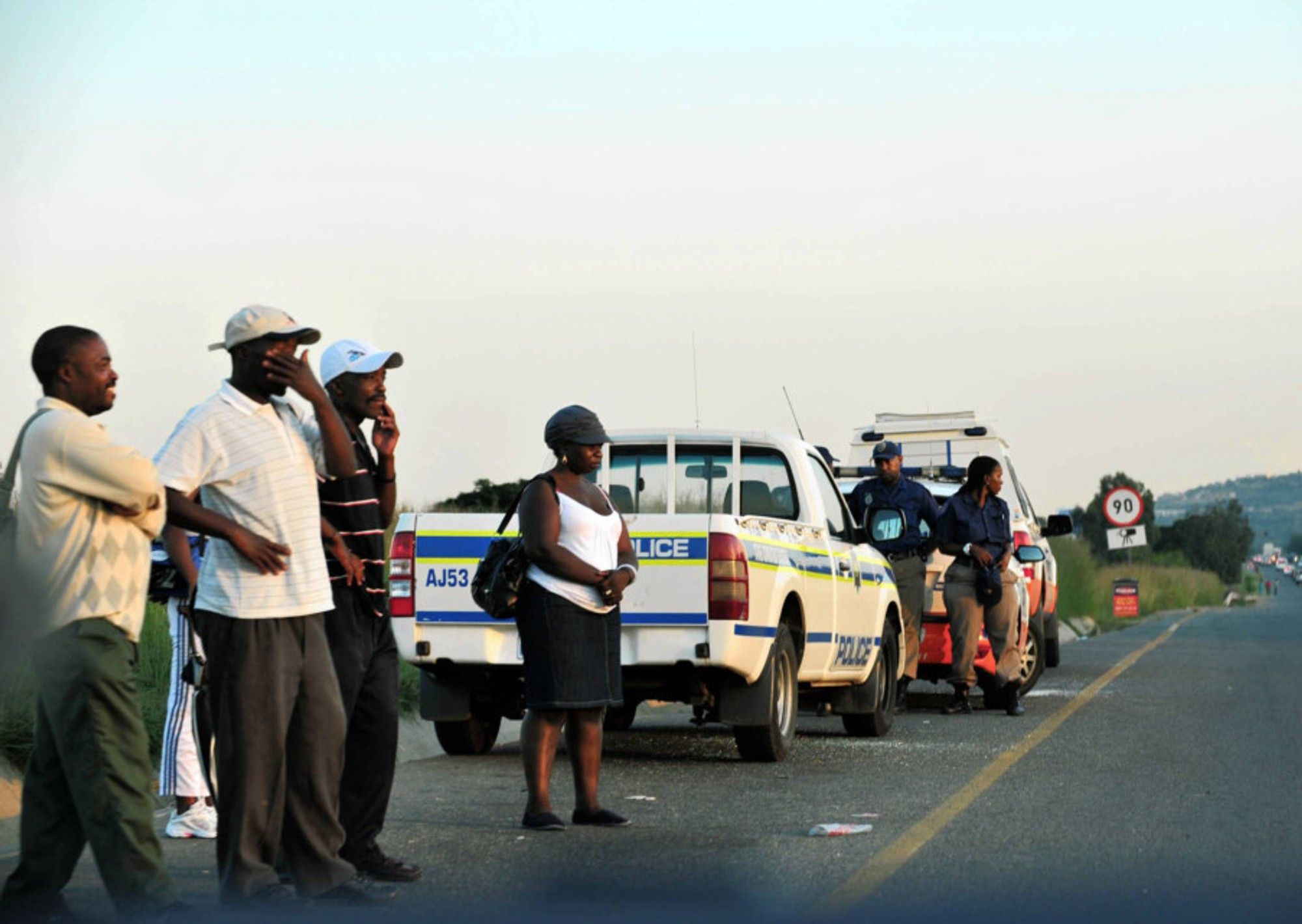 Taxi rivals open fire in clash over routes