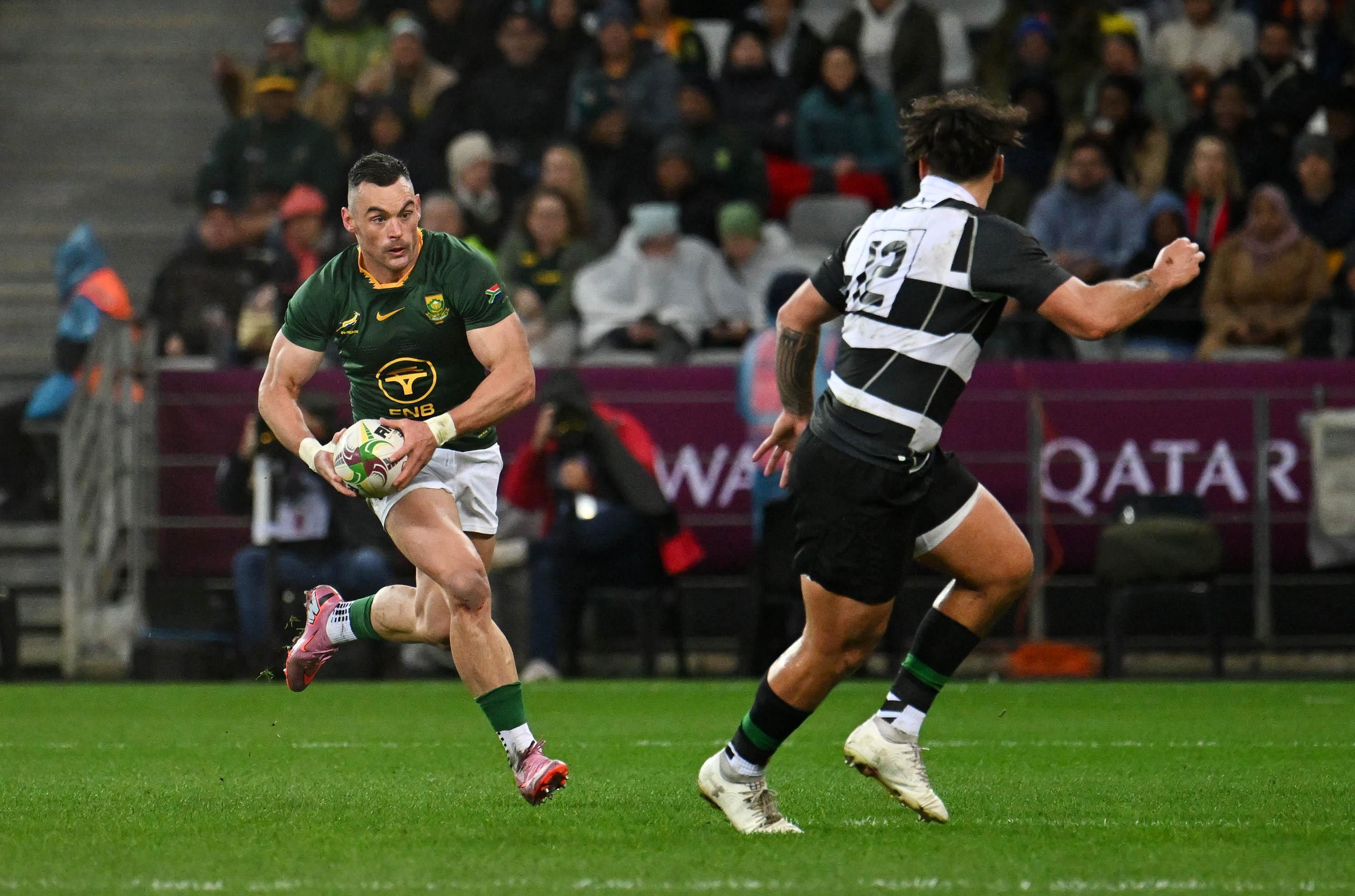 Springboks wanted to be brave and bold with ball in hand against ...