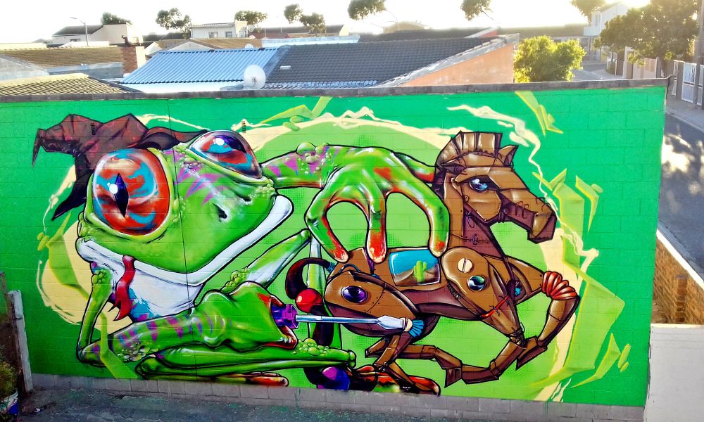 The evolution of graffiti as art