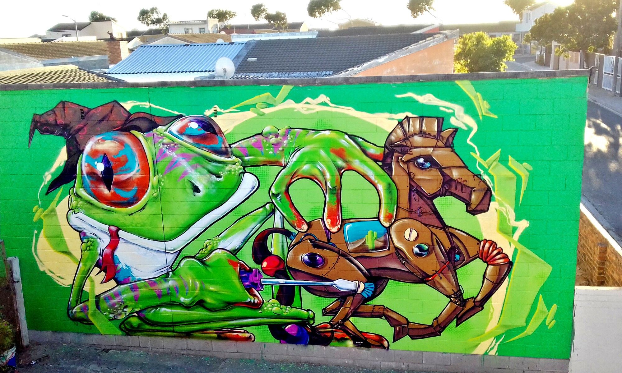 The evolution of graffiti as art