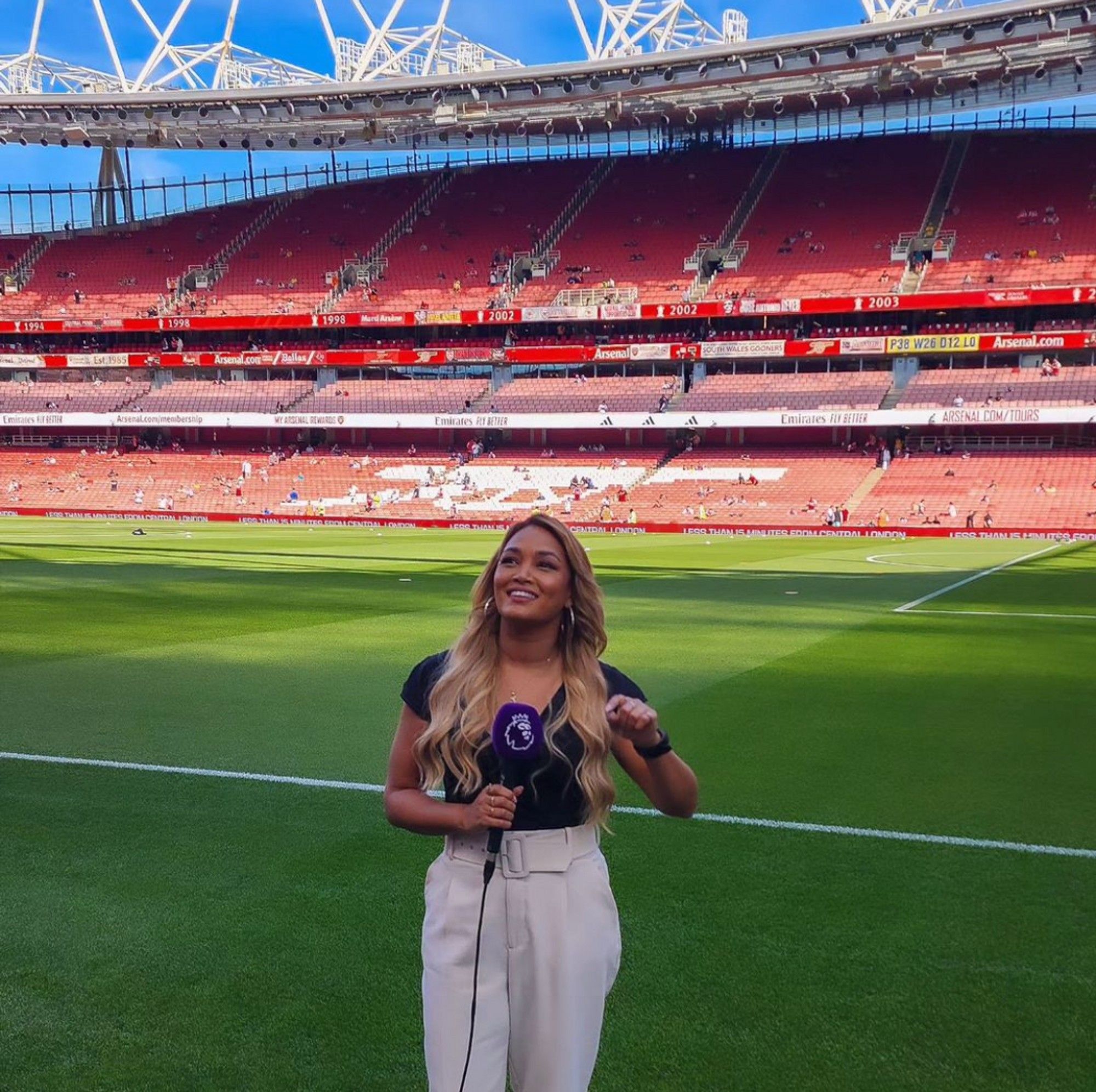 Former Daily Voice sports editor, SuperSport presenter Julia Stuart ...