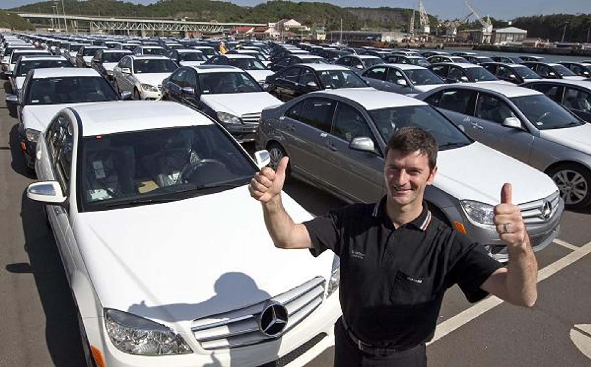 SA C-Class Mercs off to the US