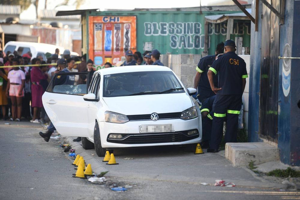Three friends killed in a hail of bullets