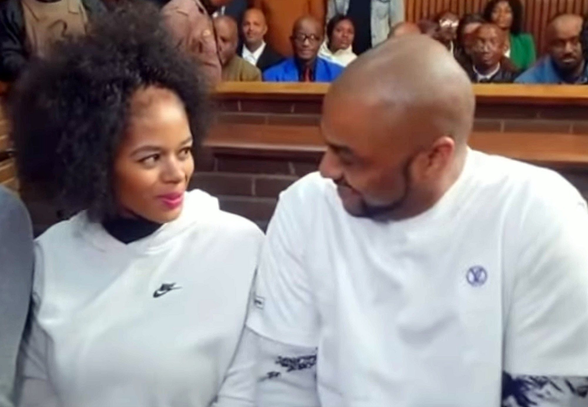 Reunited in court: Facebook Rapist and meisie hold hands at latest hof ...