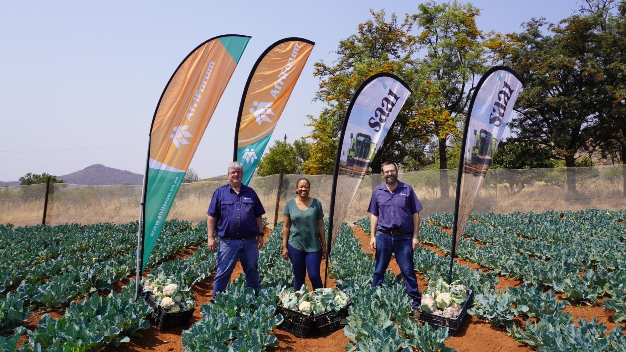 Vegetable farmer Lebo Mosime delivers first crops of broccoli ...