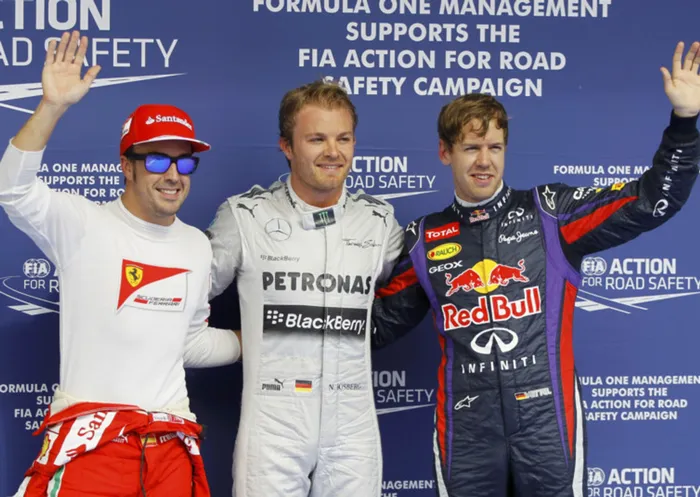 Rosberg on pole in Bahrain