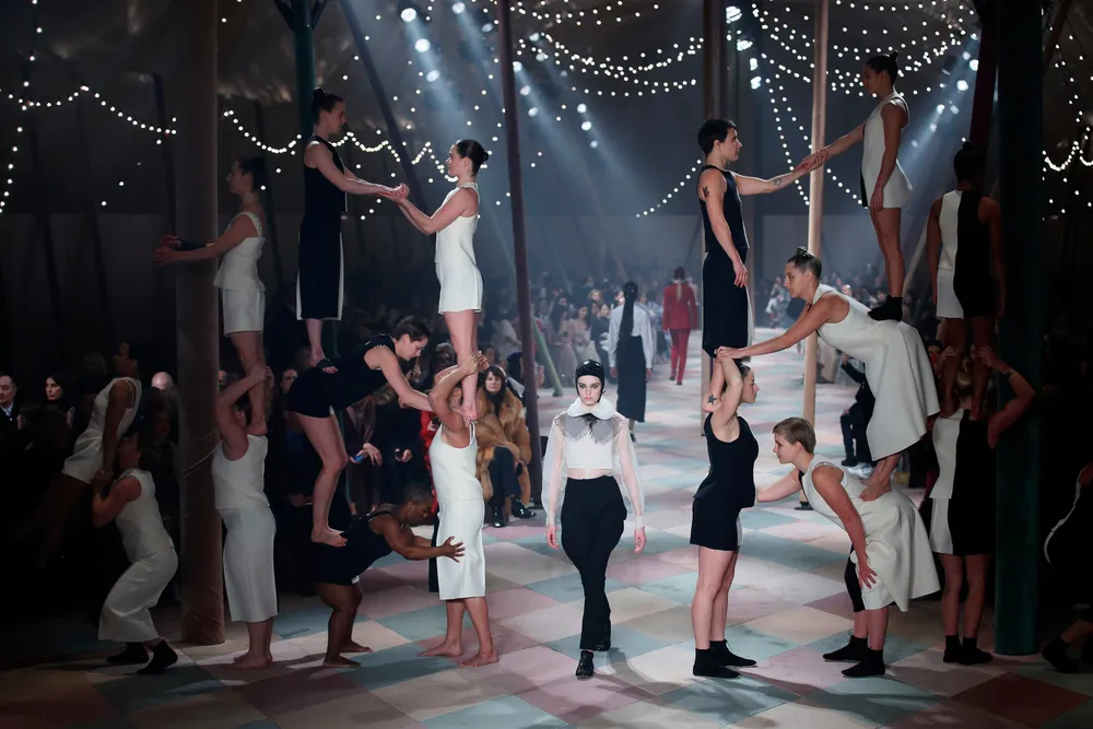 LOOK: Dior's circus-themed couture #PFW