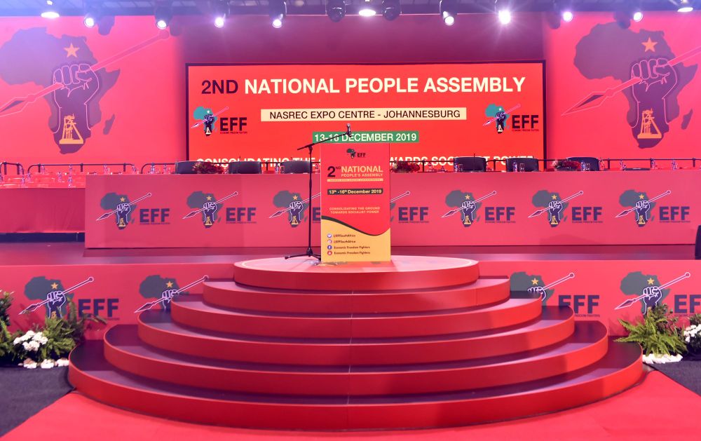 High-profile guests show up at EFF National People's Assembly