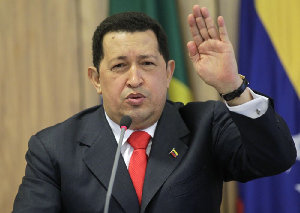 Chavez back in Venezuela