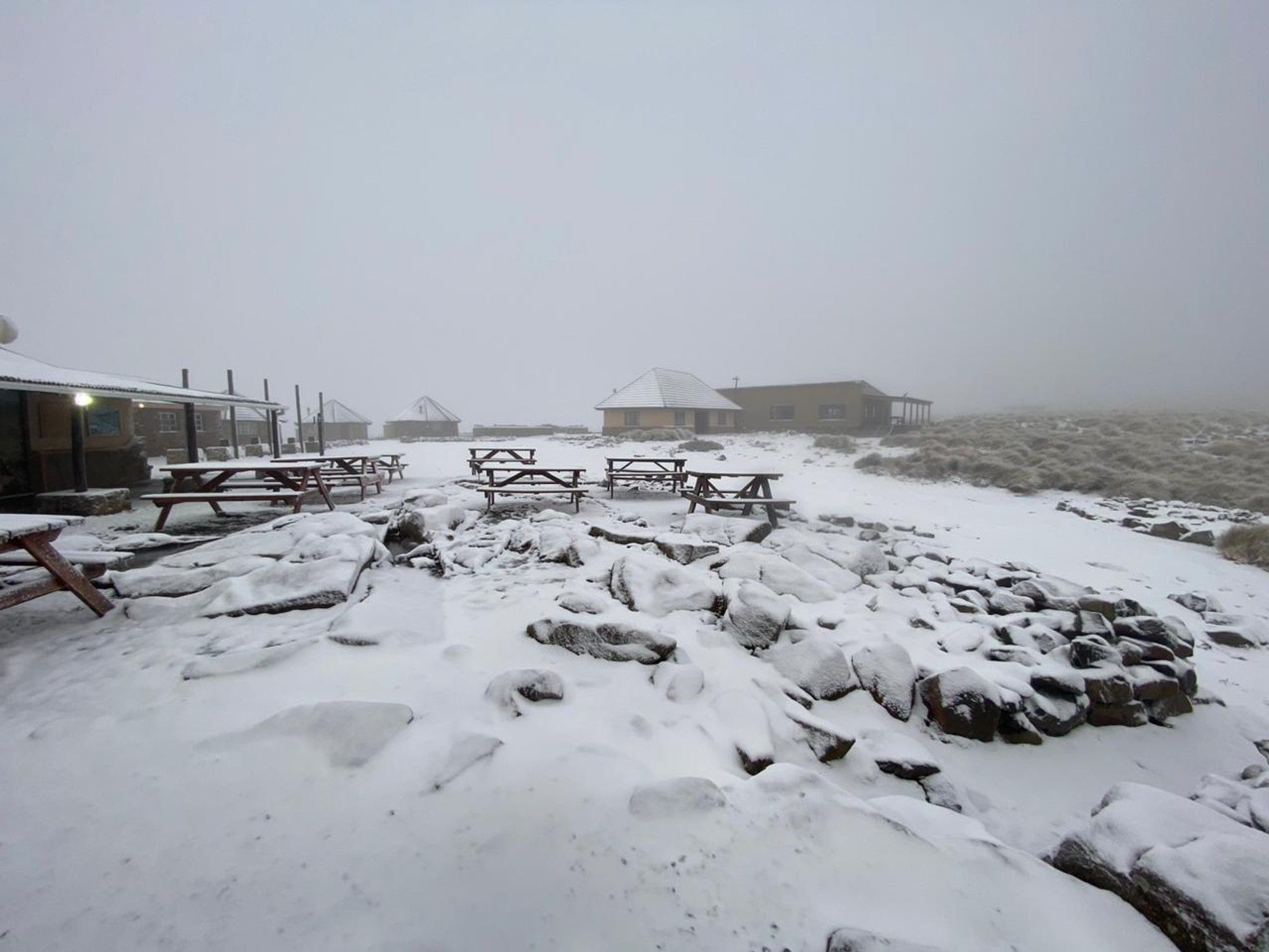 LOOK: Snow reported in Eastern Cape, Northern Cape and parts of KZN