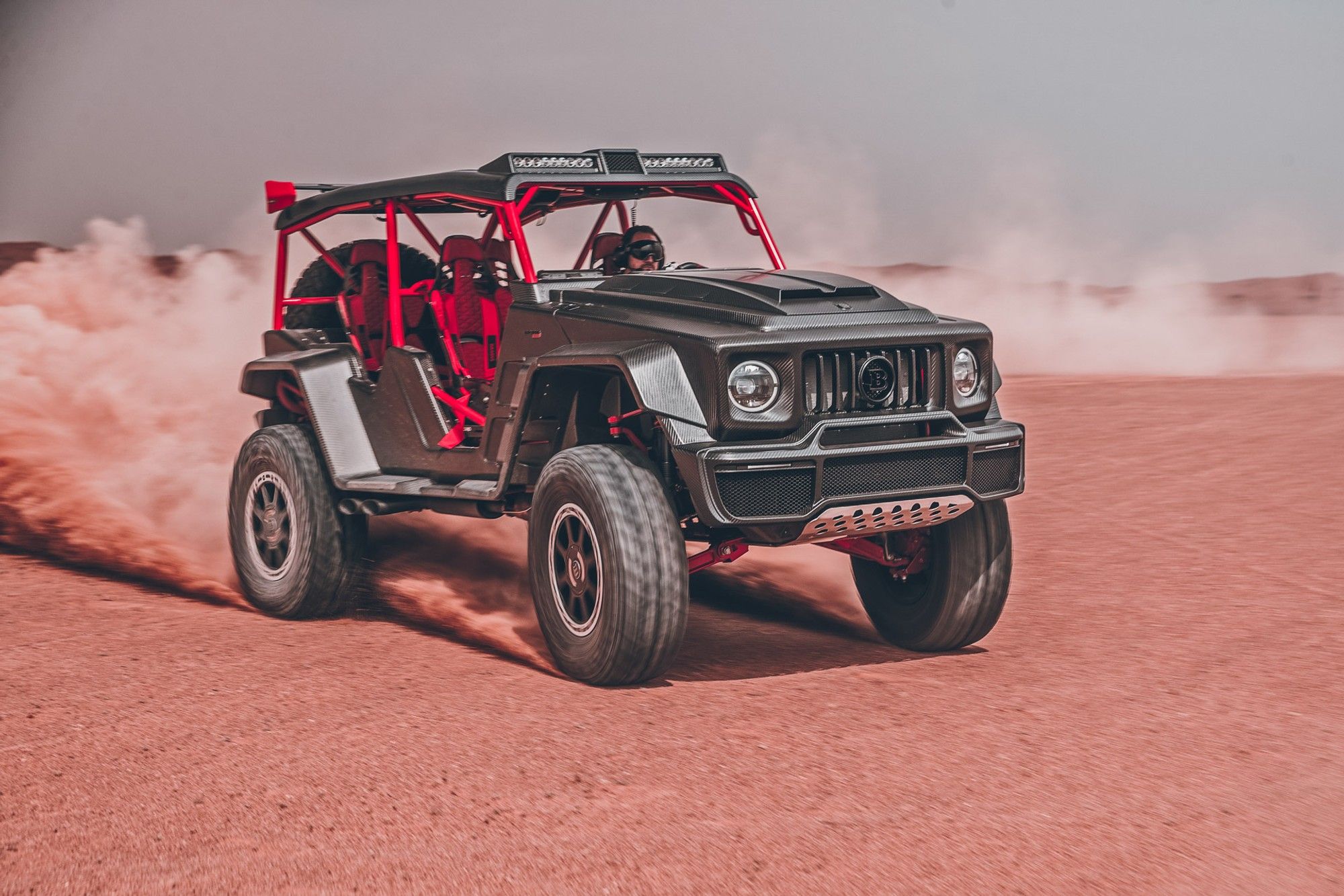 Fancy a G-Class desert buggy with 662kW? Meet the Brabus 900 Crawler