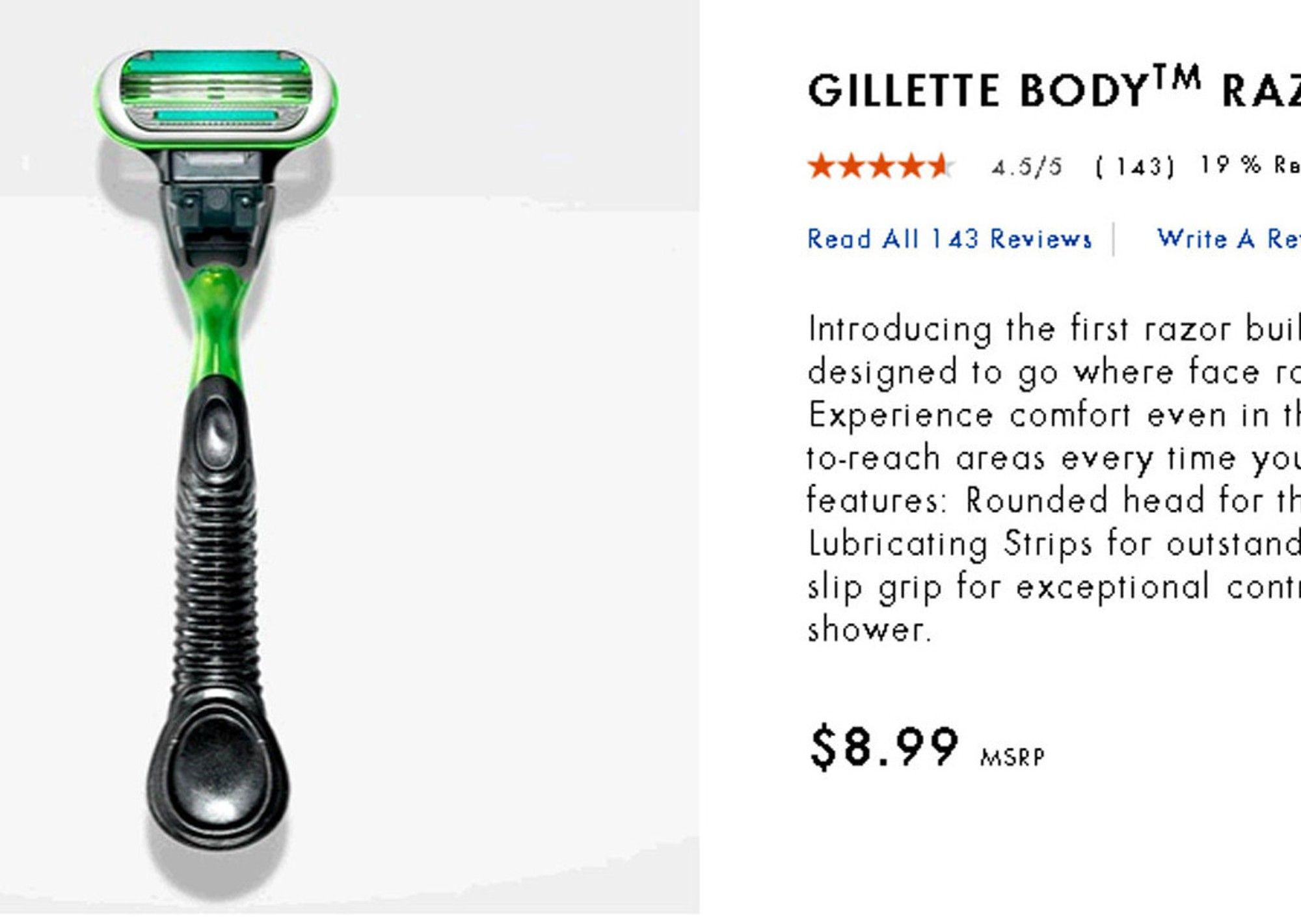 Meet the manscaping razor