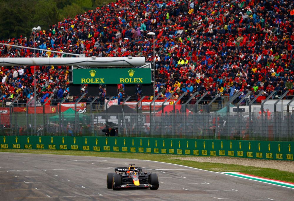 Max Verstappen the party pooper at Imola as Ferrari suffer nightmare F1 ...