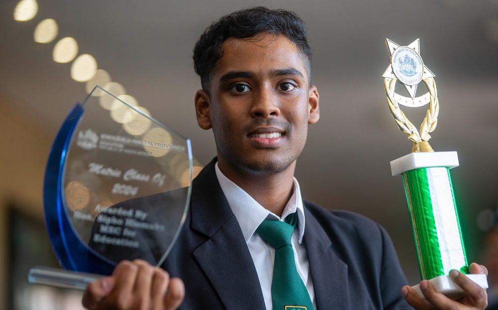 Caden Govender emerges as KwaZulu-Natal’s top pupil