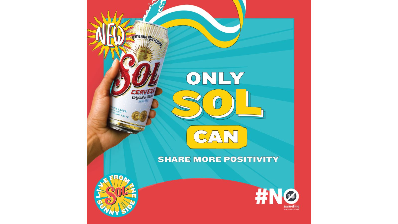 Sol Beer Launches New 500ml Can – Same Sunshine Beer Taste, Now in a Can