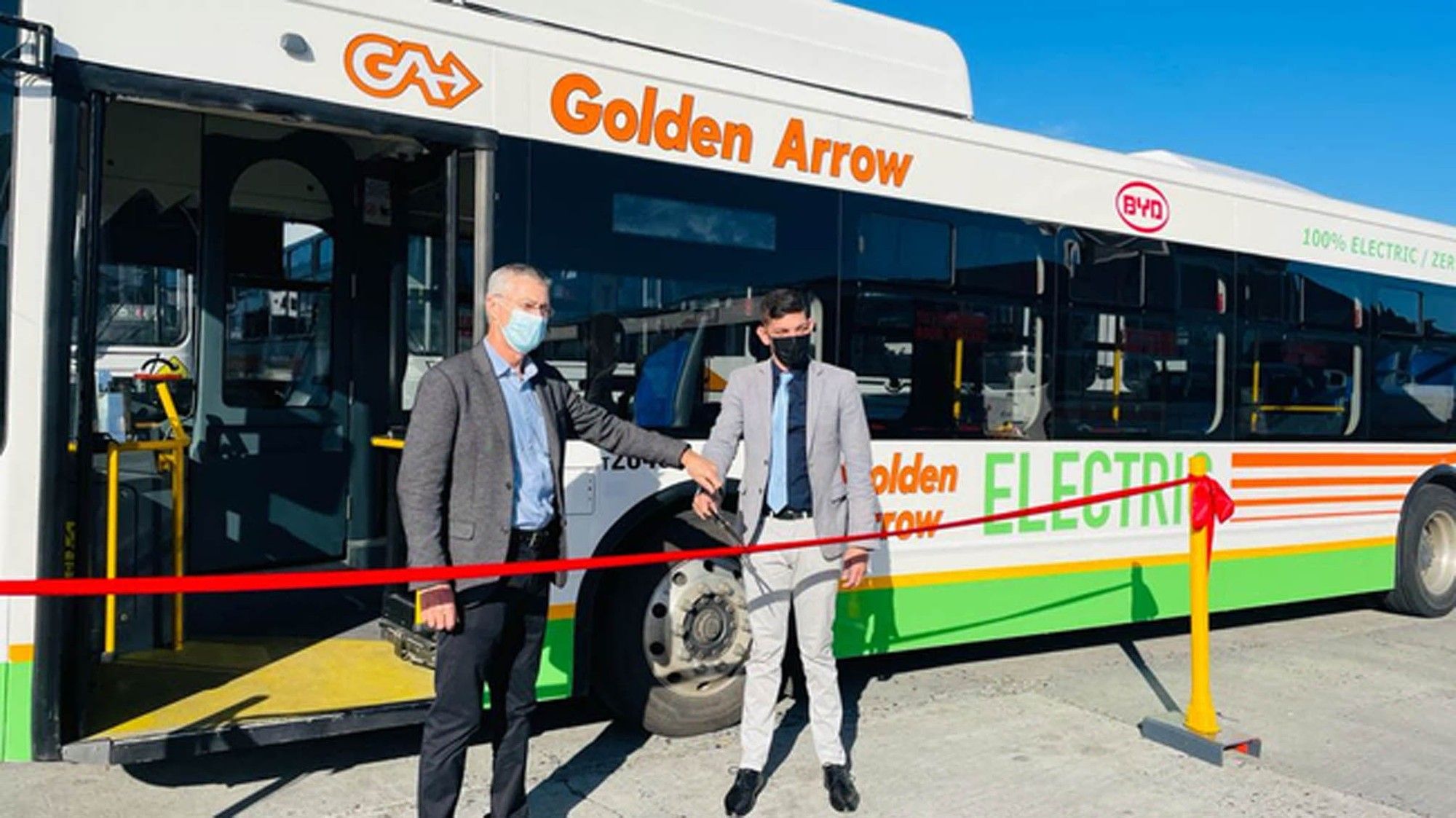 If you thought the 'new' electric Golden Arrow buses looked familiar ...