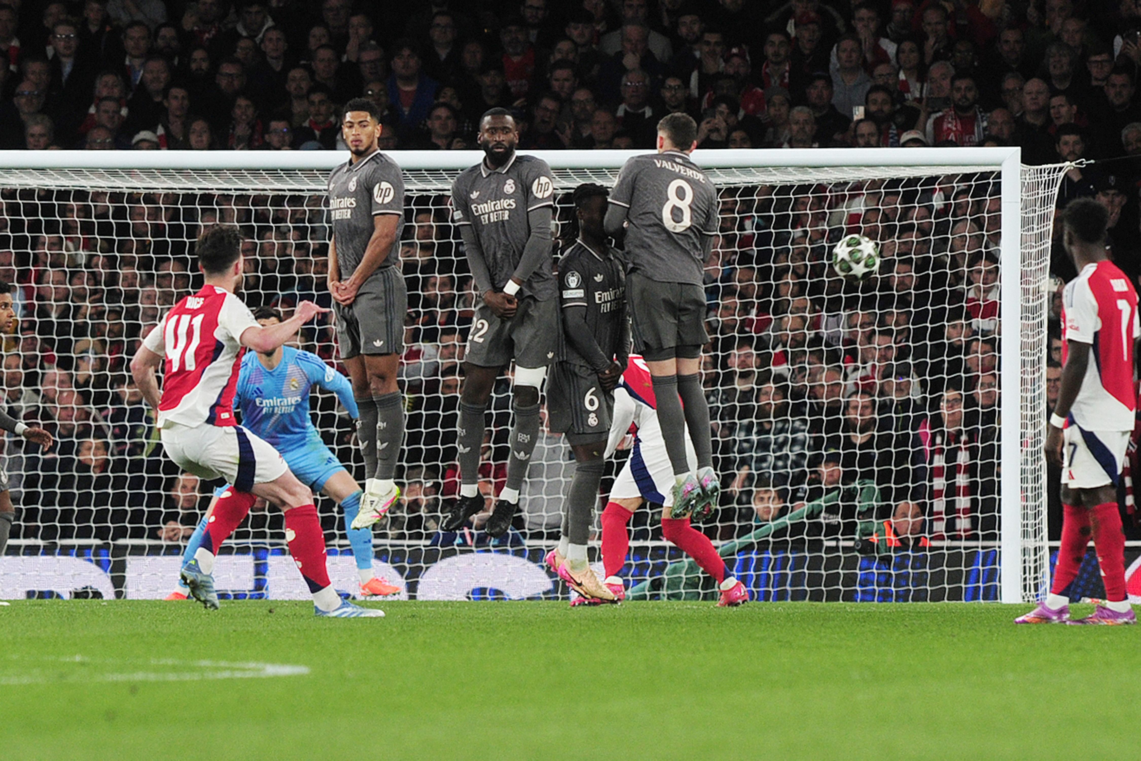 WATCH | Declan Rice's stunning strikes against Real Madrid and five other unforgettable free ...