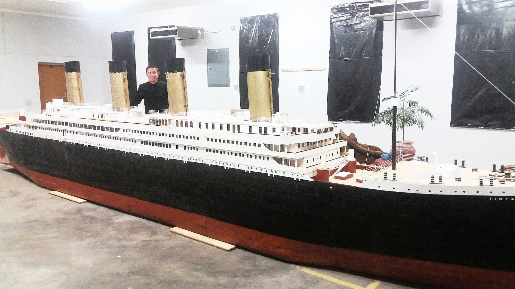 World’s 4th largest model of Titanic built on SA soil