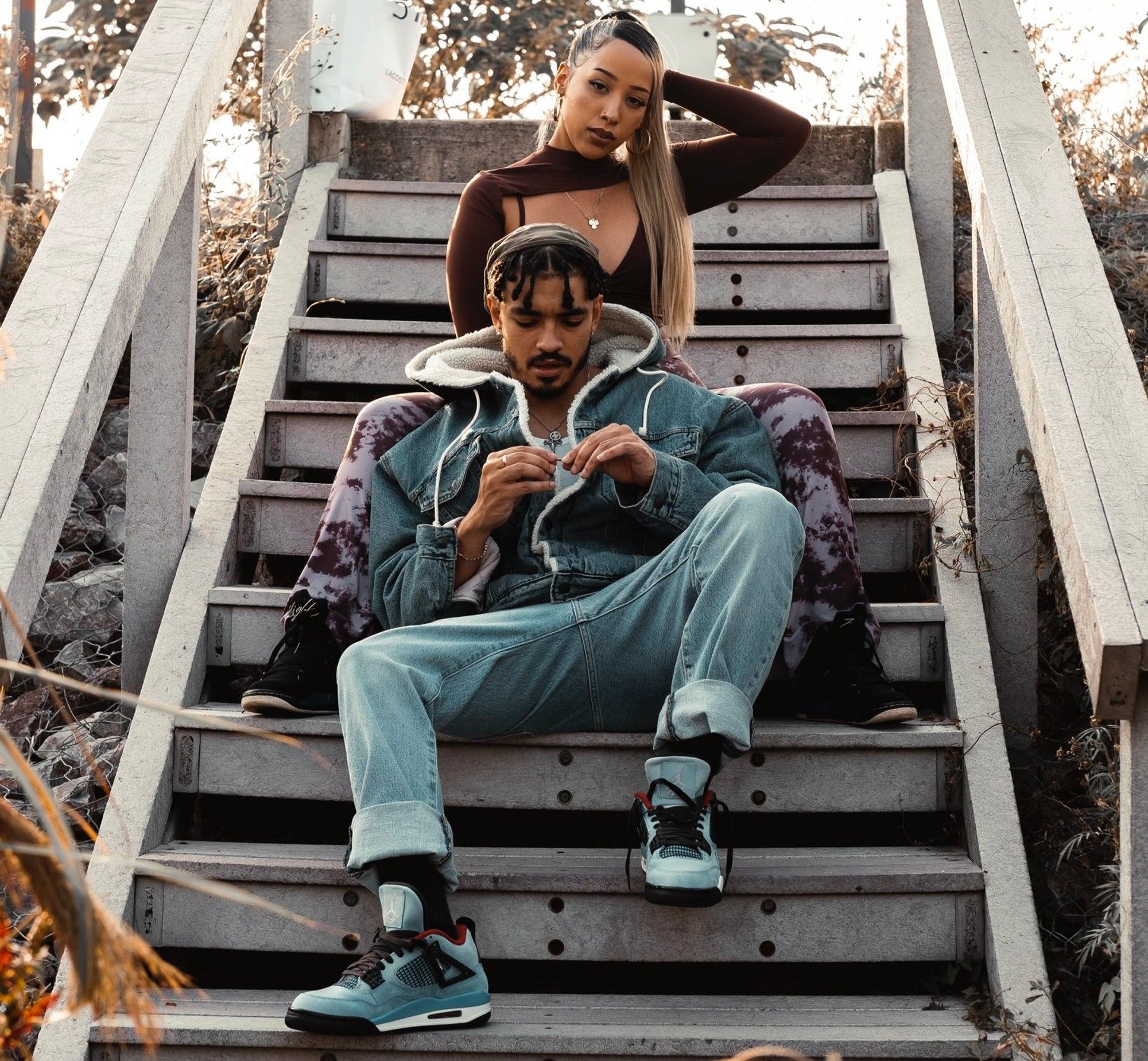 Shane Eagle and his fiancée, Nicole Swartz, have welcomed their first child