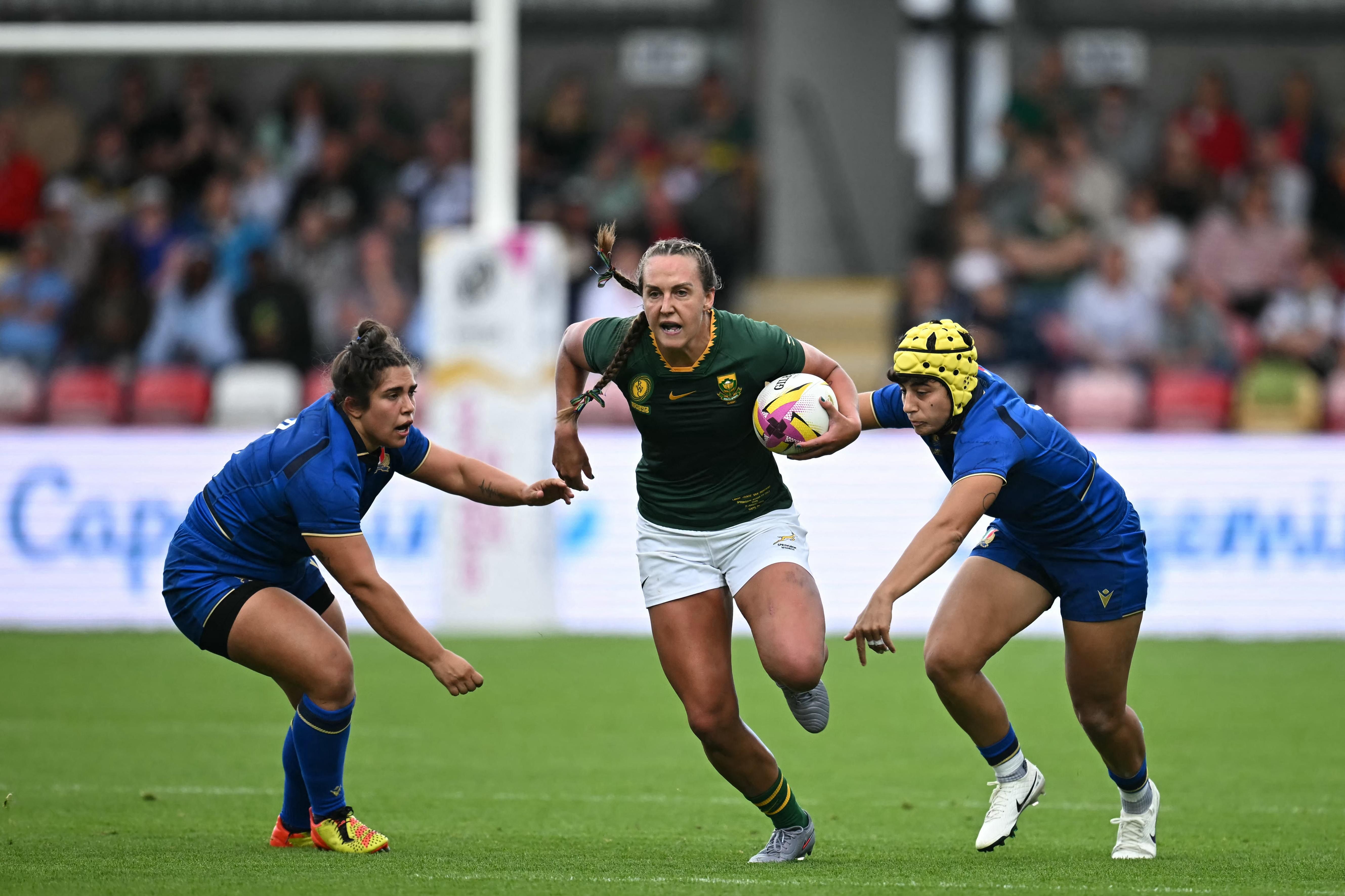 History! Brave Springbok Women reach Rugby World Cup quarter-finals for ...