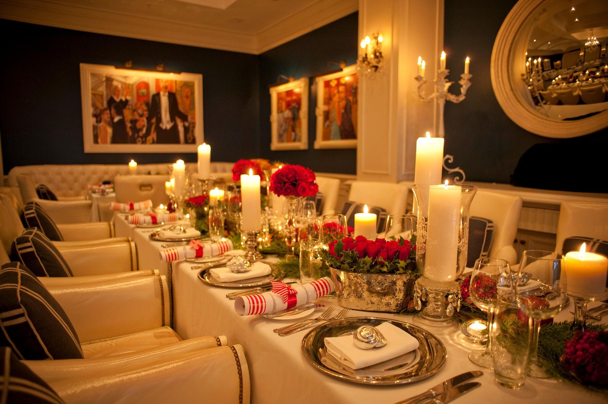 On the menu for posh dining