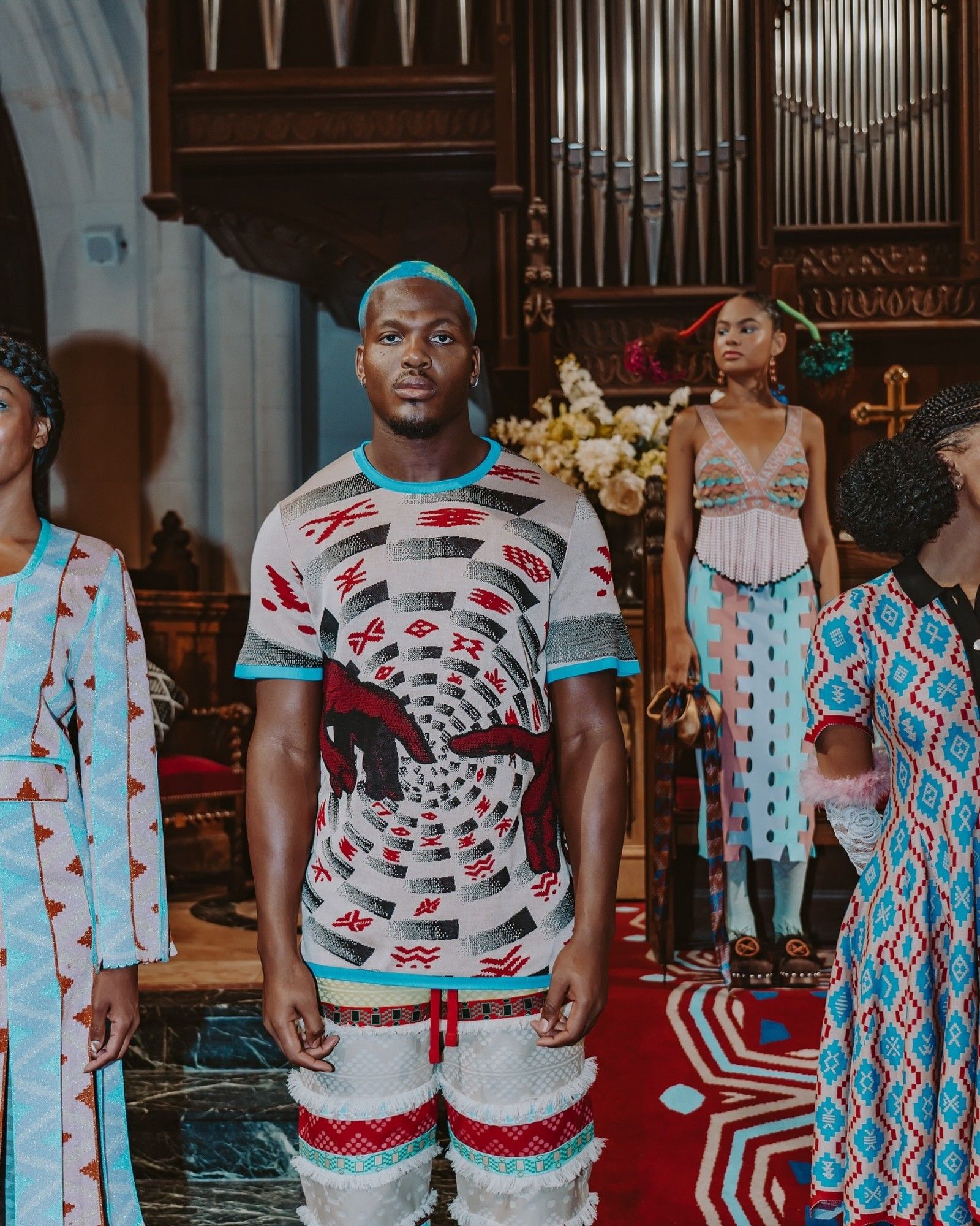 From rugby to runway: Hacjivah Dayimani' s stunning ‘Vogue Runway’ debut