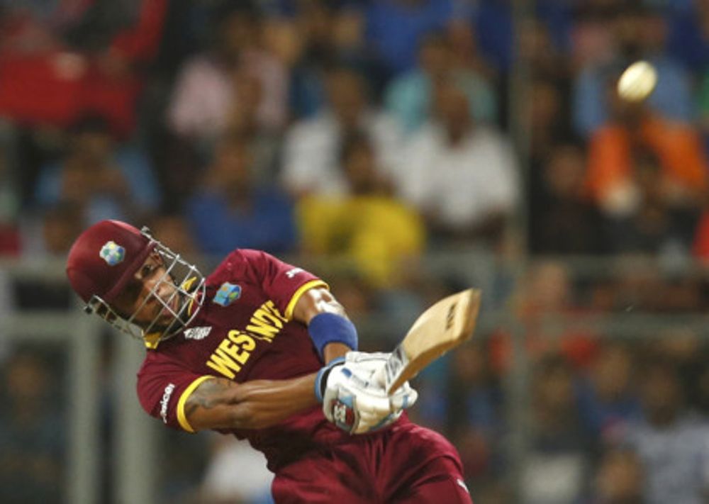 #WT20 Simmons powers Windies into final