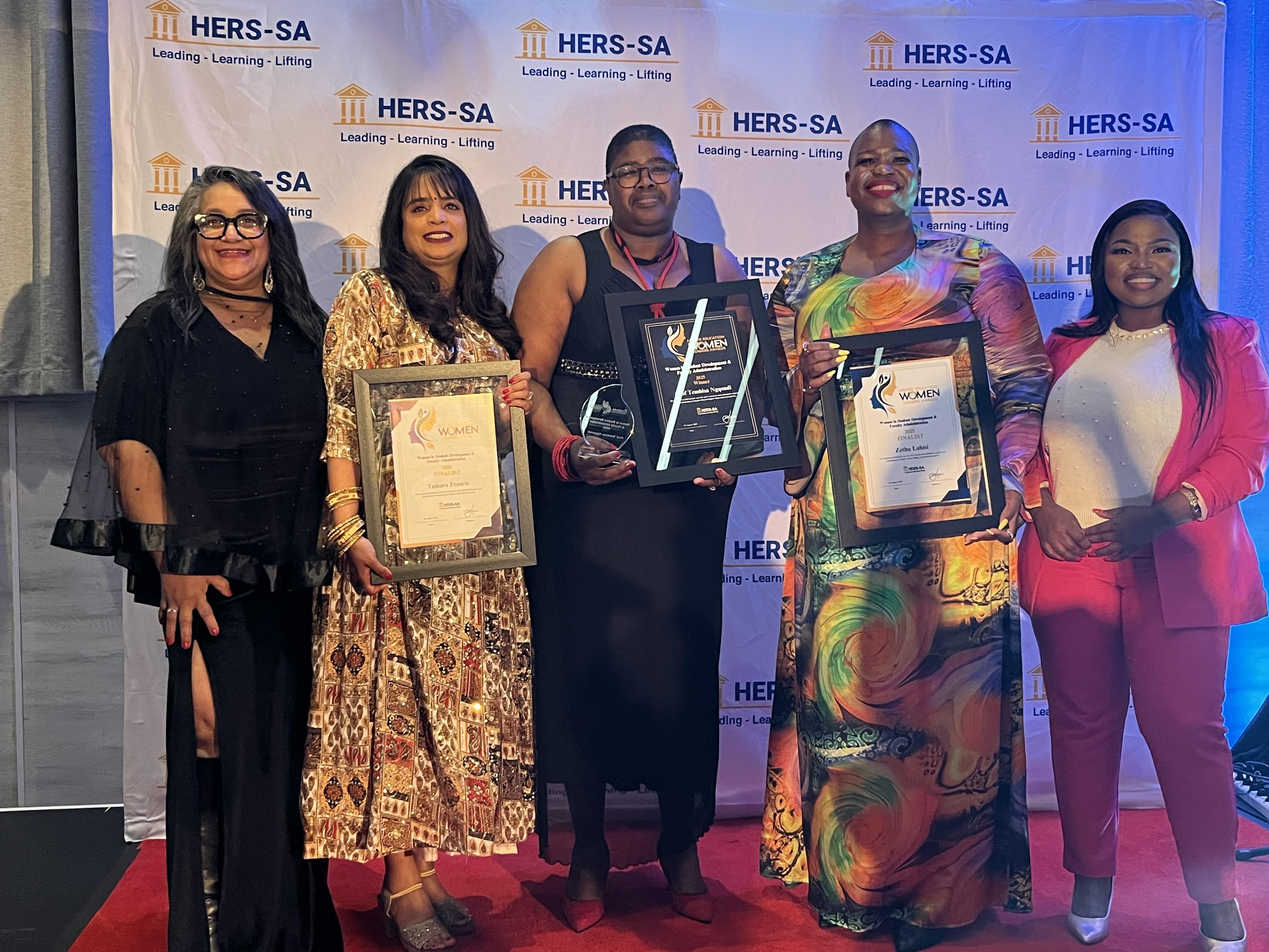 Capetonian women shine at national higher education leadership awards