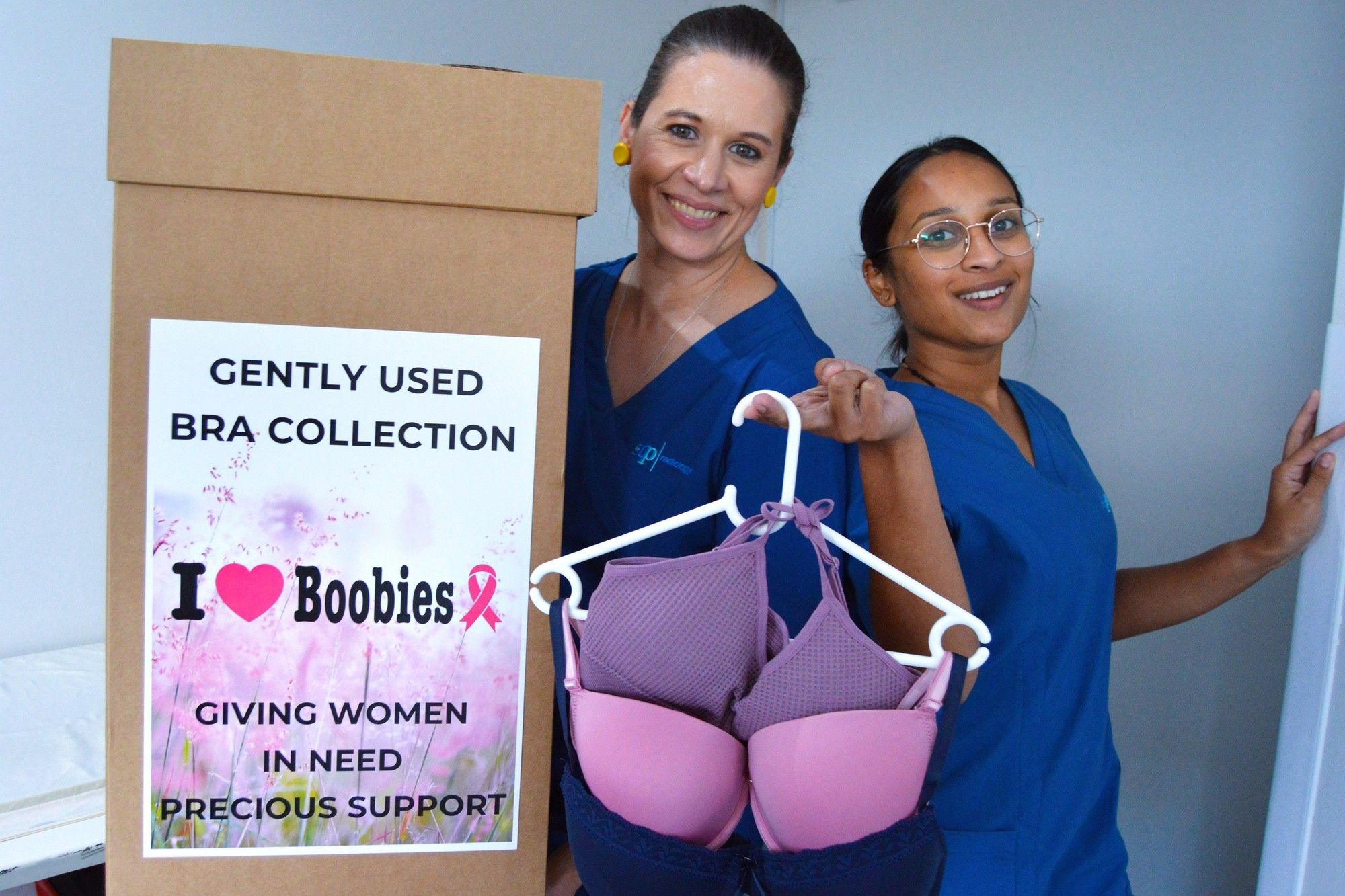 Donate a bra during Breast Cancer Awareness month