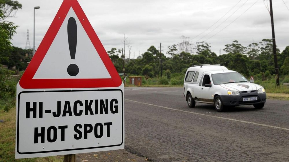 These provinces have the highest probability of you getting hijacked