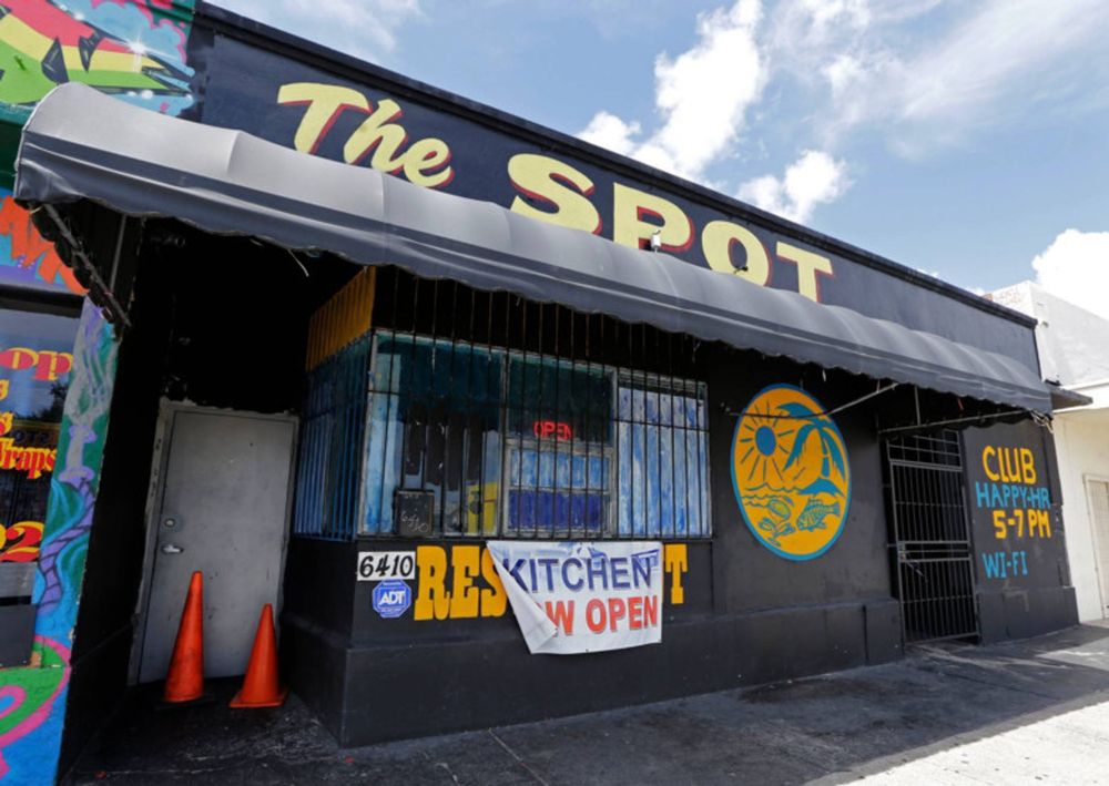 Bullets fly at Miami club
