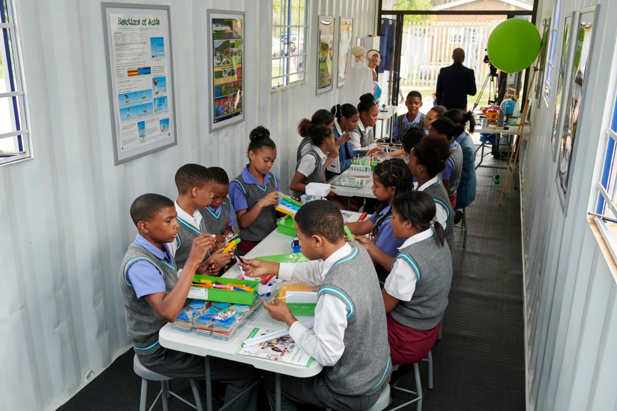 Maths and science laboratory opens at school in Stellenbosch