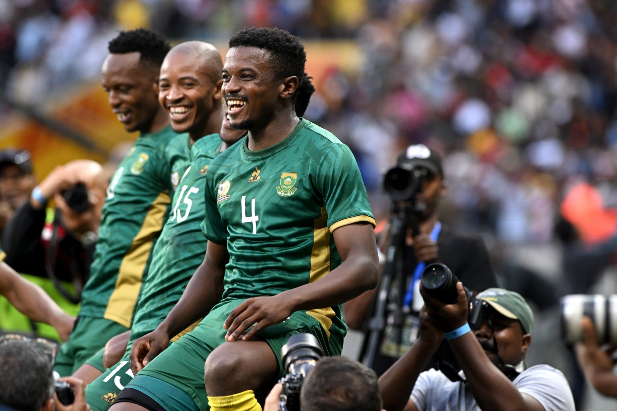 High-riding Bafana returns to Africa’s top 10 after nine years