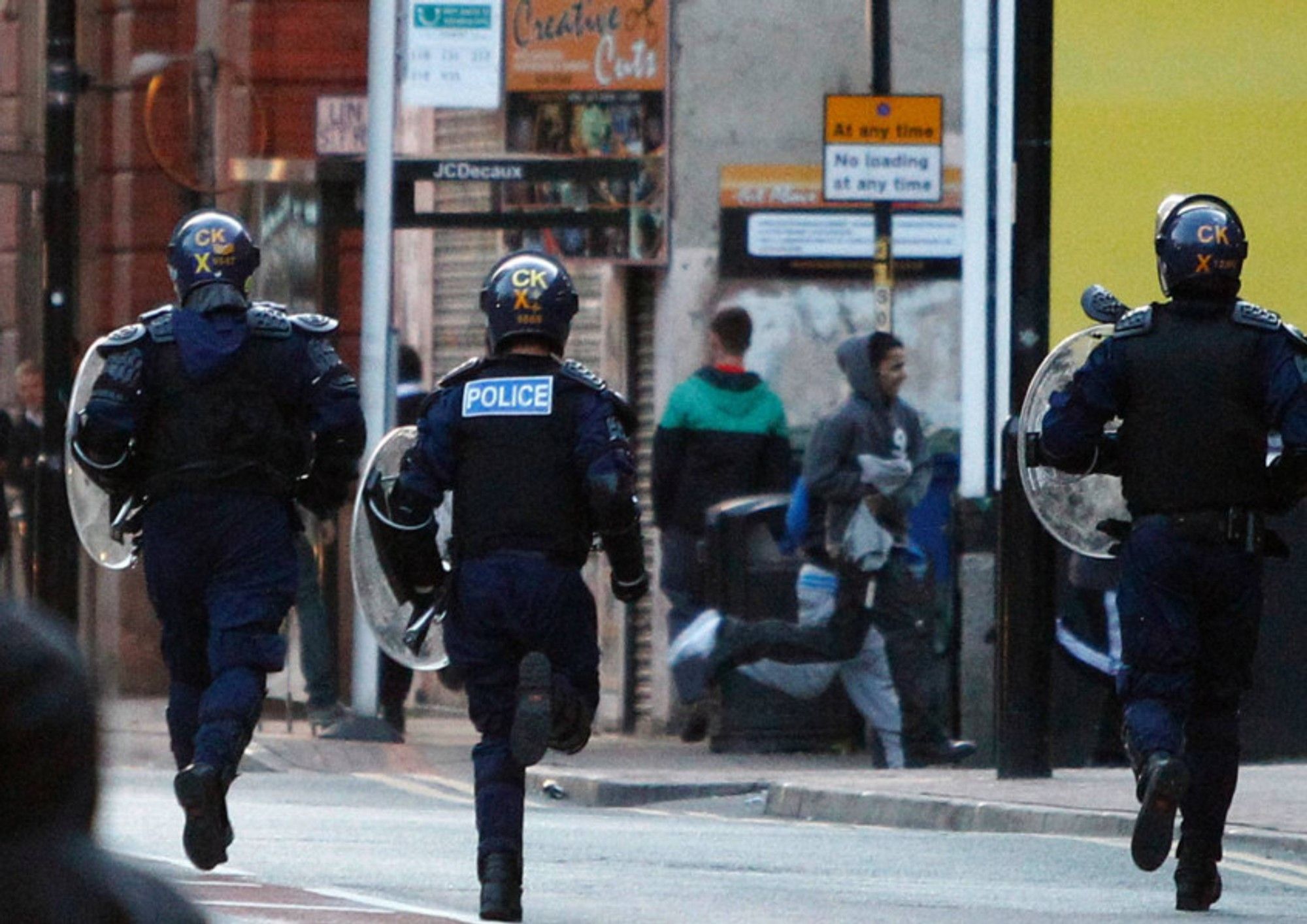 Riots flare across UK