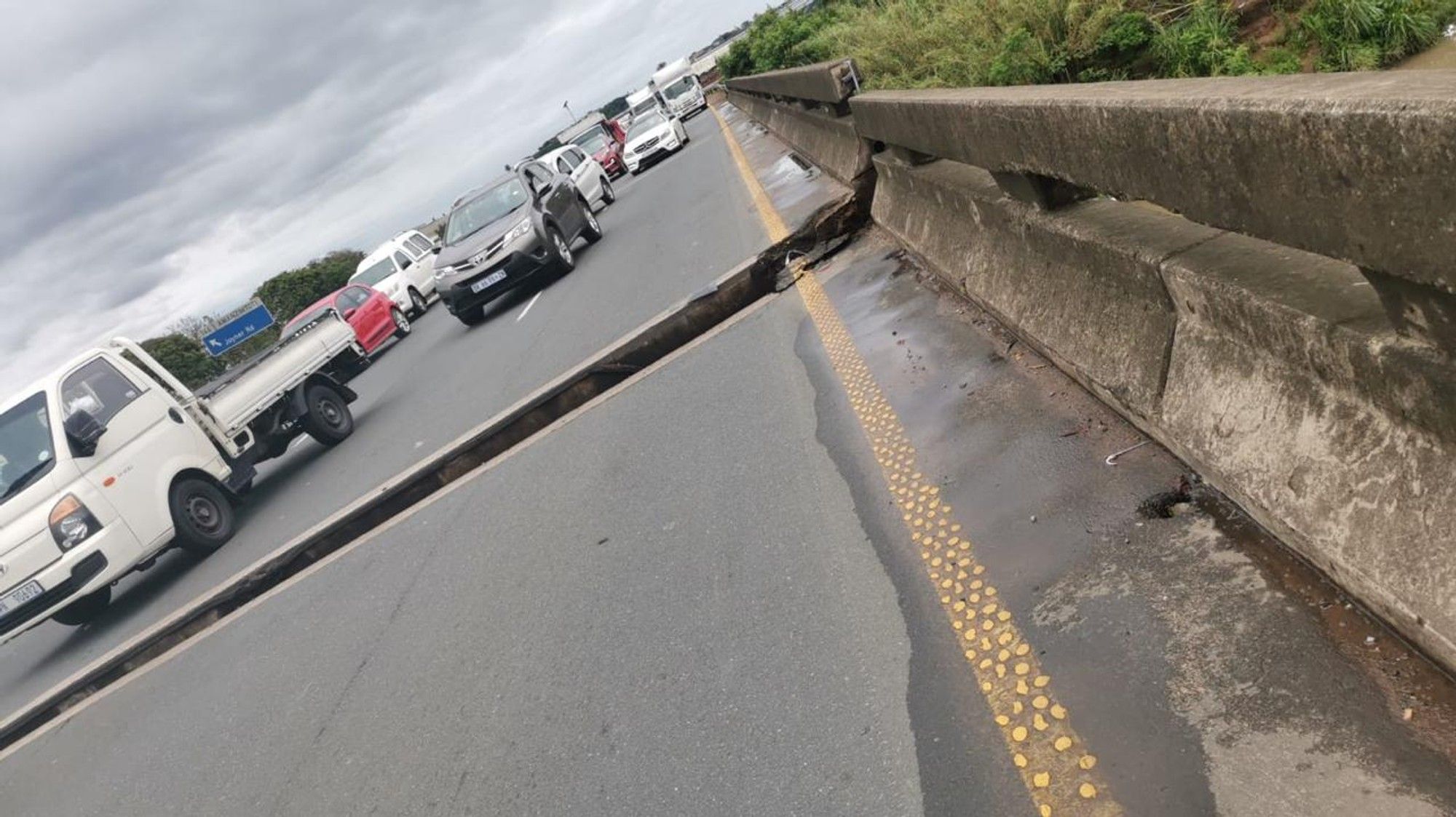 Major traffic disruption on KZN south coast following N2 partial bridge ...
