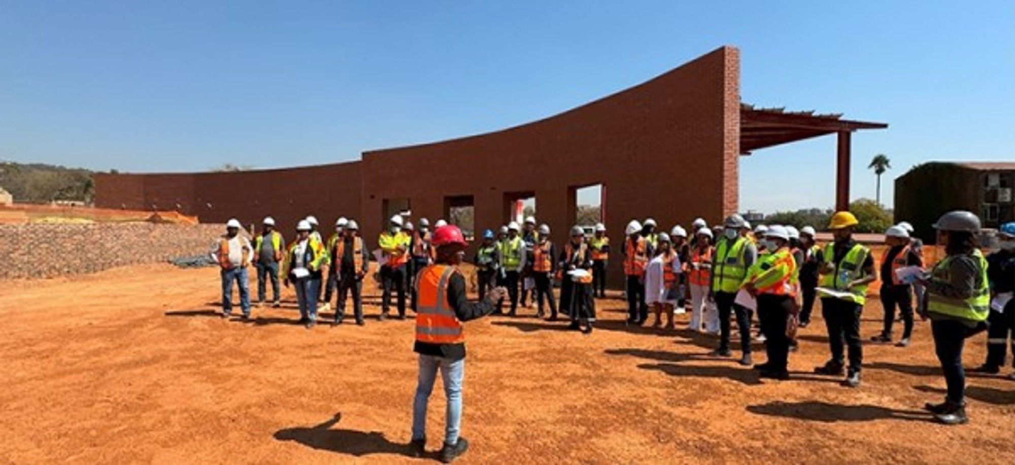 Construction of new Unisa building reaches key milestone