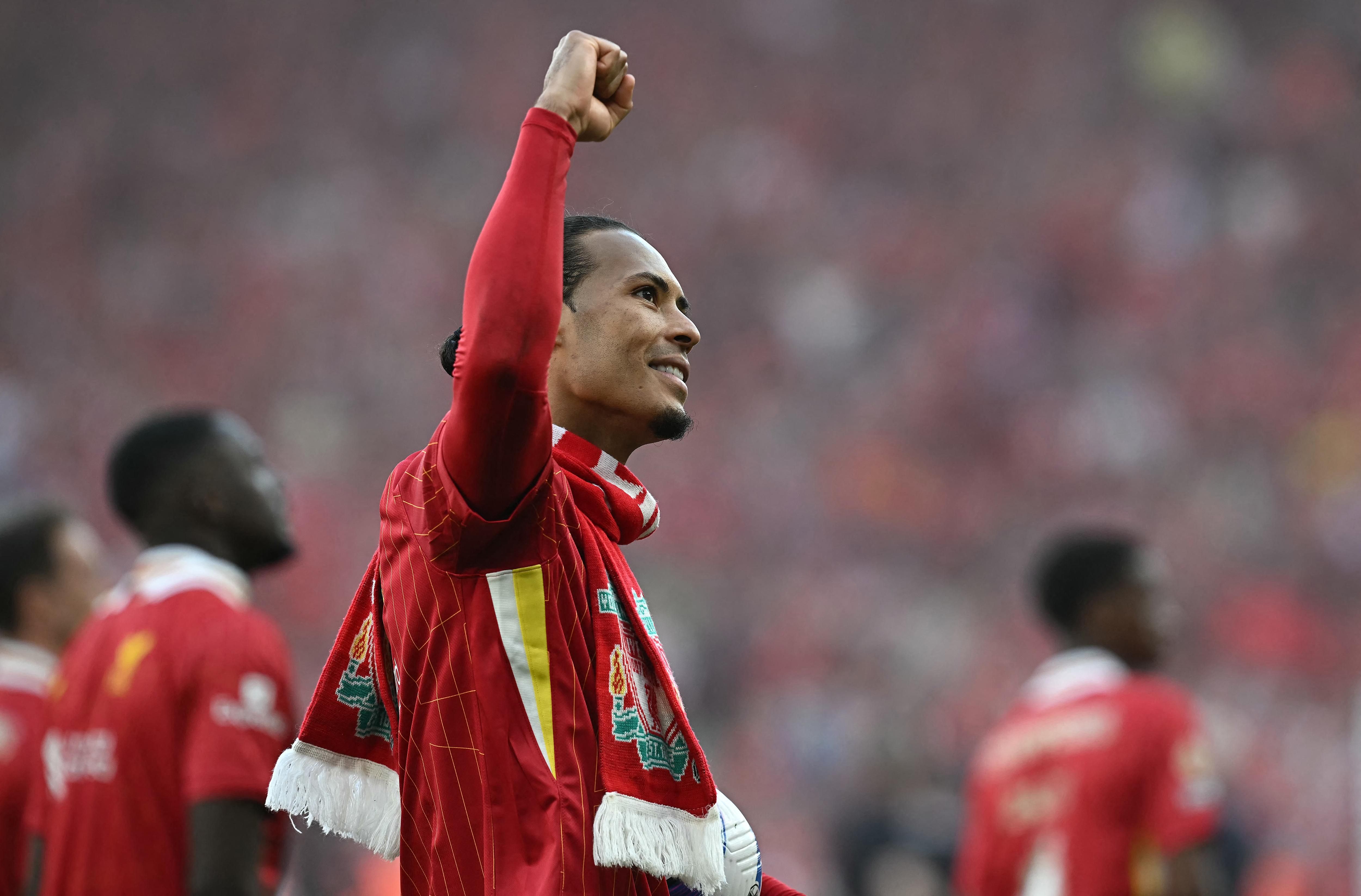 Virgil van Dijk hails Liverpool's 'special' Premier League title triumph