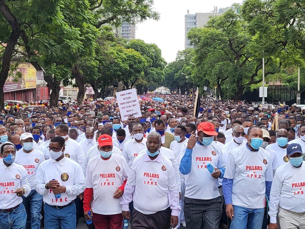 IPHC leader Michael Sandlana returns to court for bail in a high ...