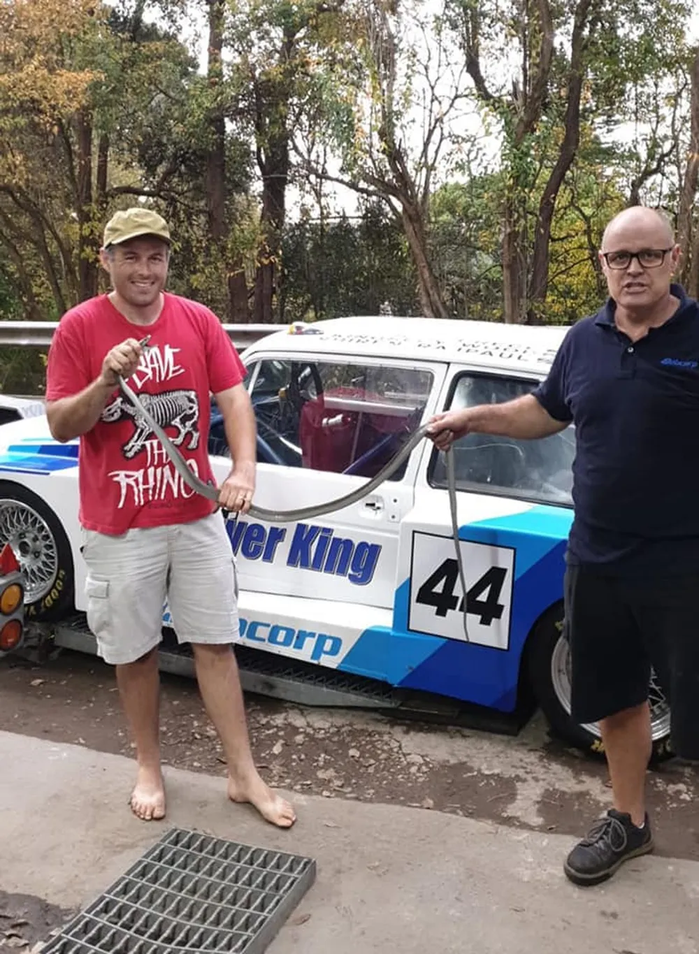 Vehicle repair business helps Durban snake catcher to rescue black ...