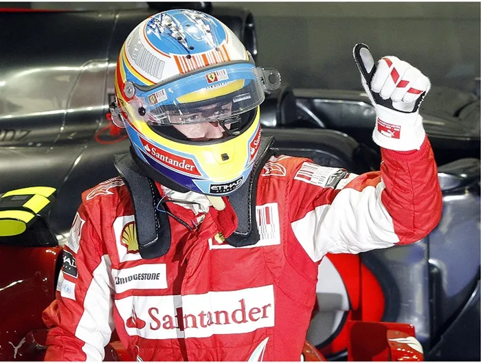 Second consecutive pole for on-form Alonso