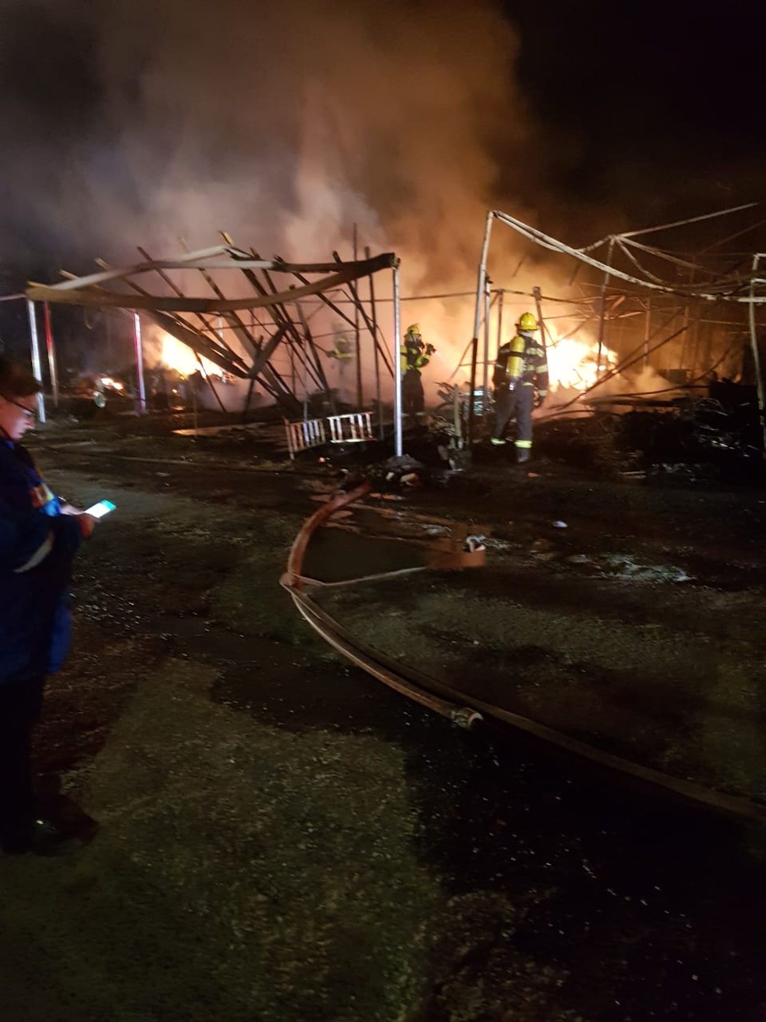 Families devastated after fire destroys Ouskip Caravan Resort in ...
