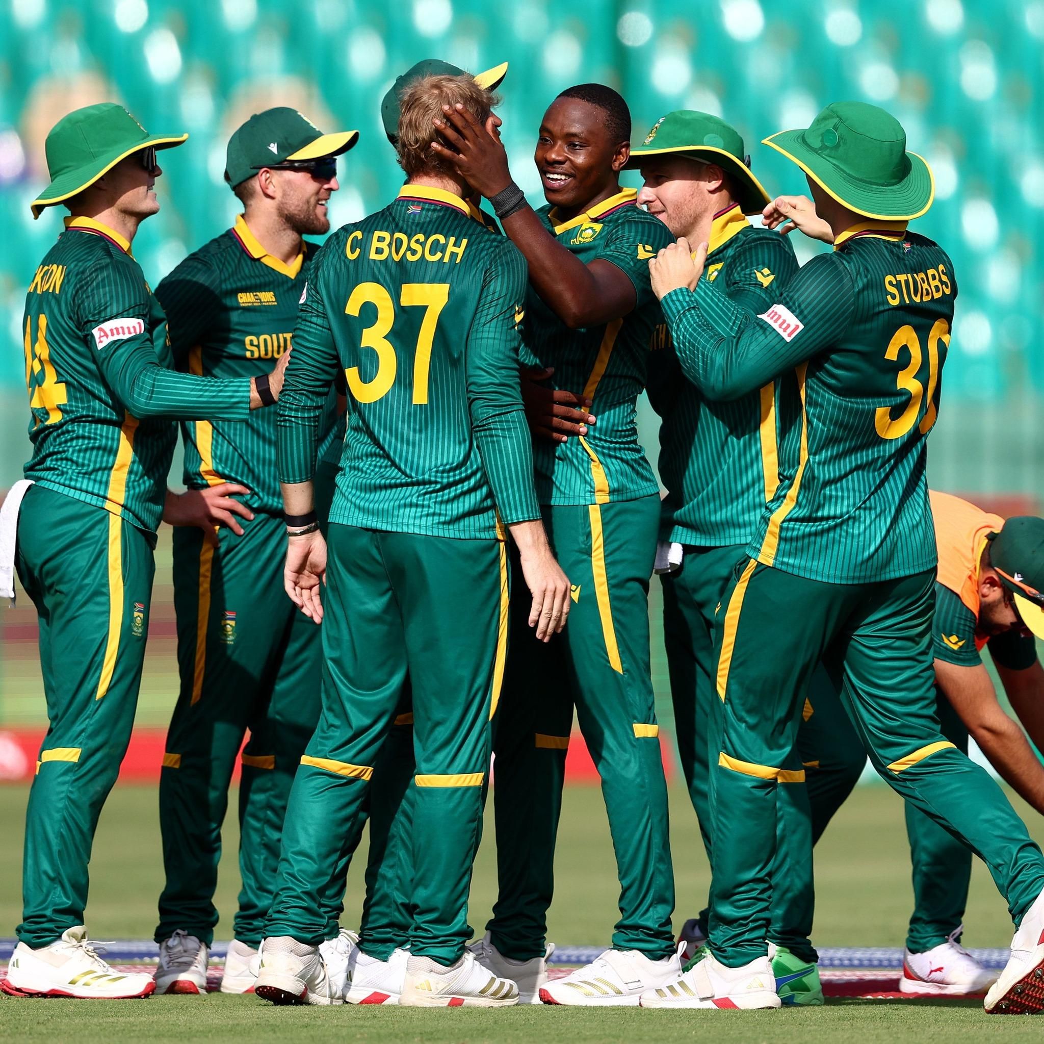 UMzantsi Afrika usilungele isigaba esilandelayo seChampions Trophy