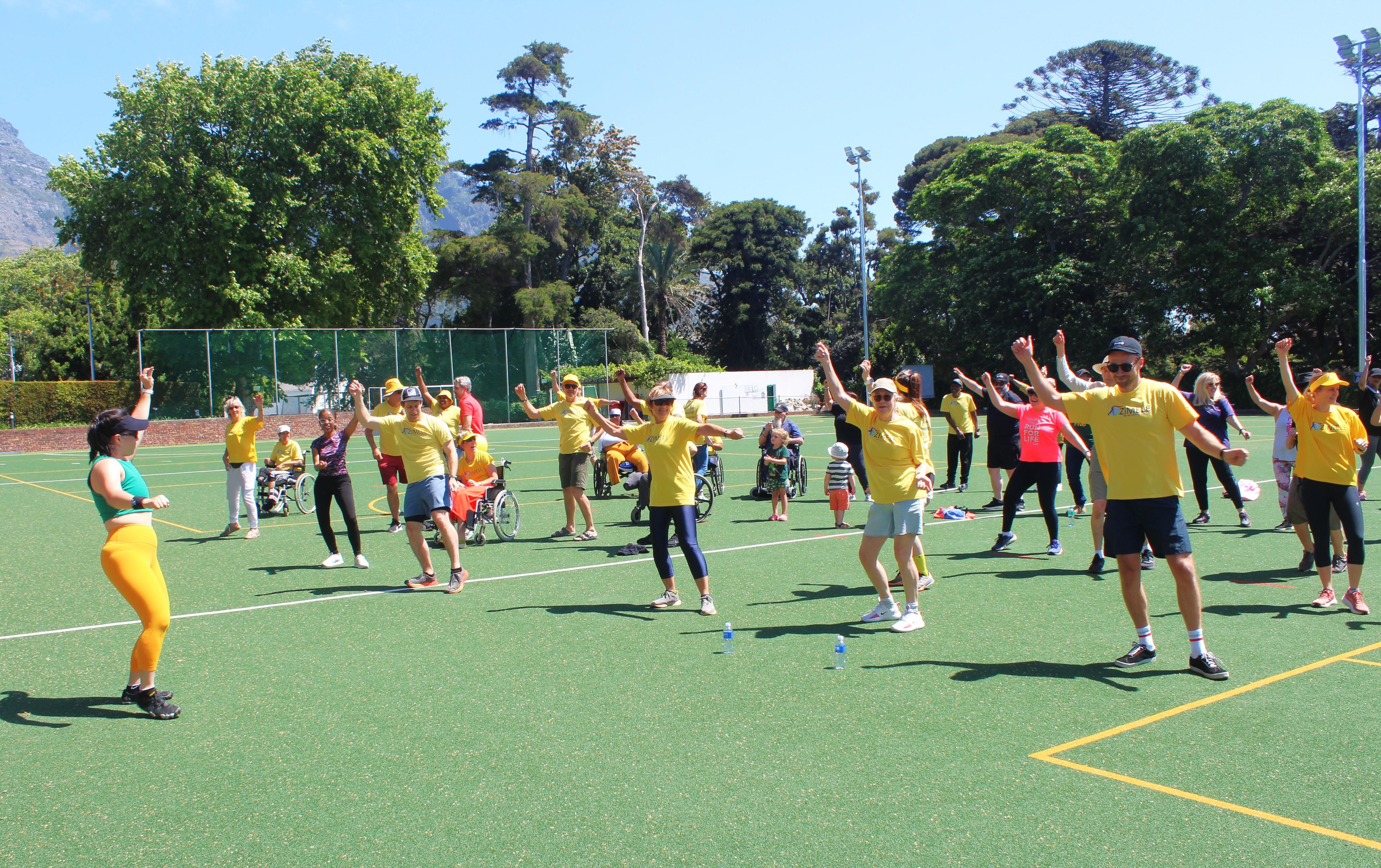 Zimele's fund-raising Zumba session empowers amputees and celebrates ...