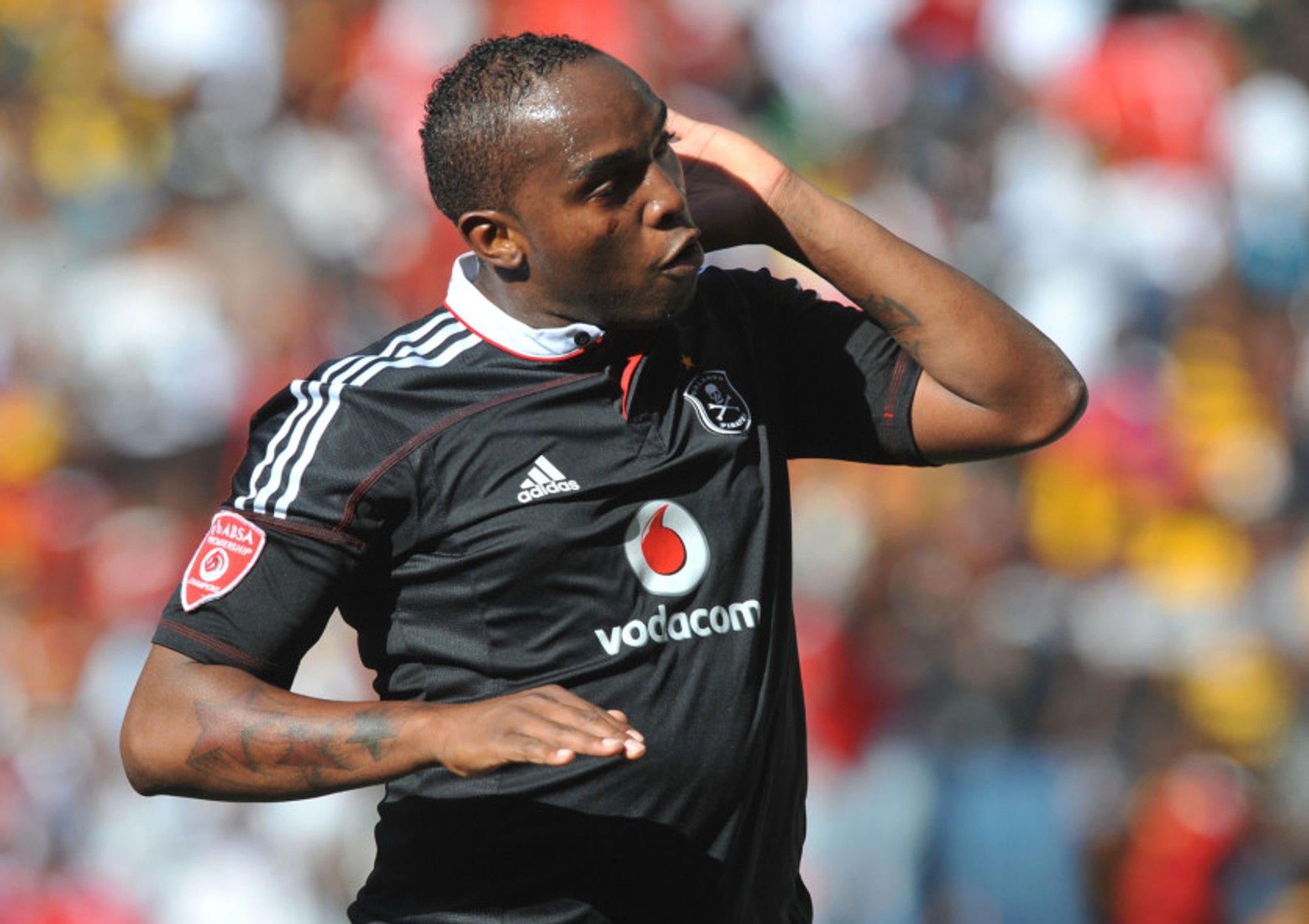 Two-goal Benni was a nervous wreck
