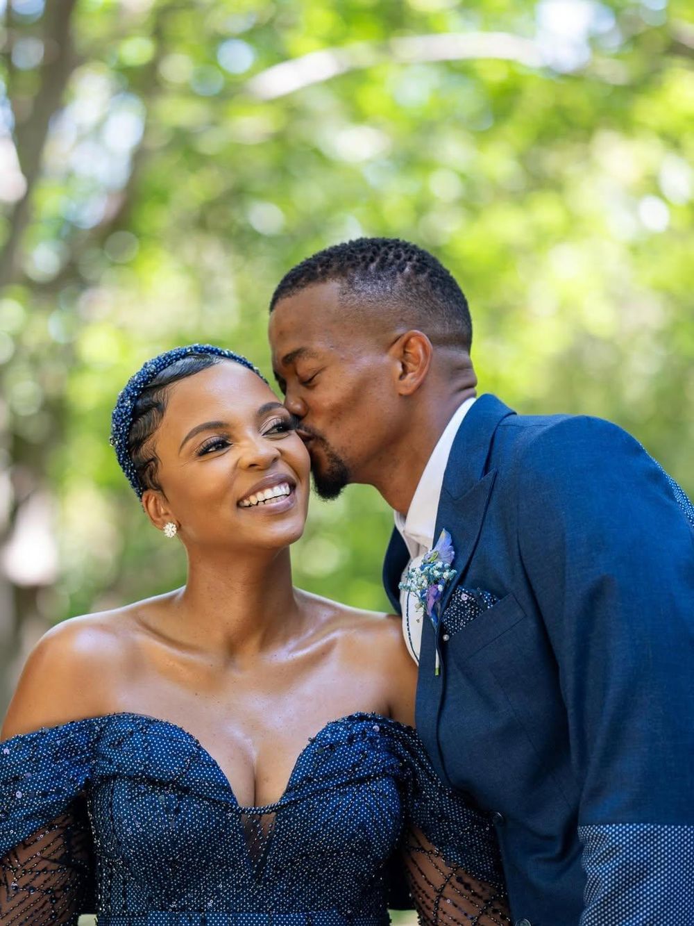 Couple goals! Mpho 'Popps' and Latoyah Modikoane celebrate three years ...
